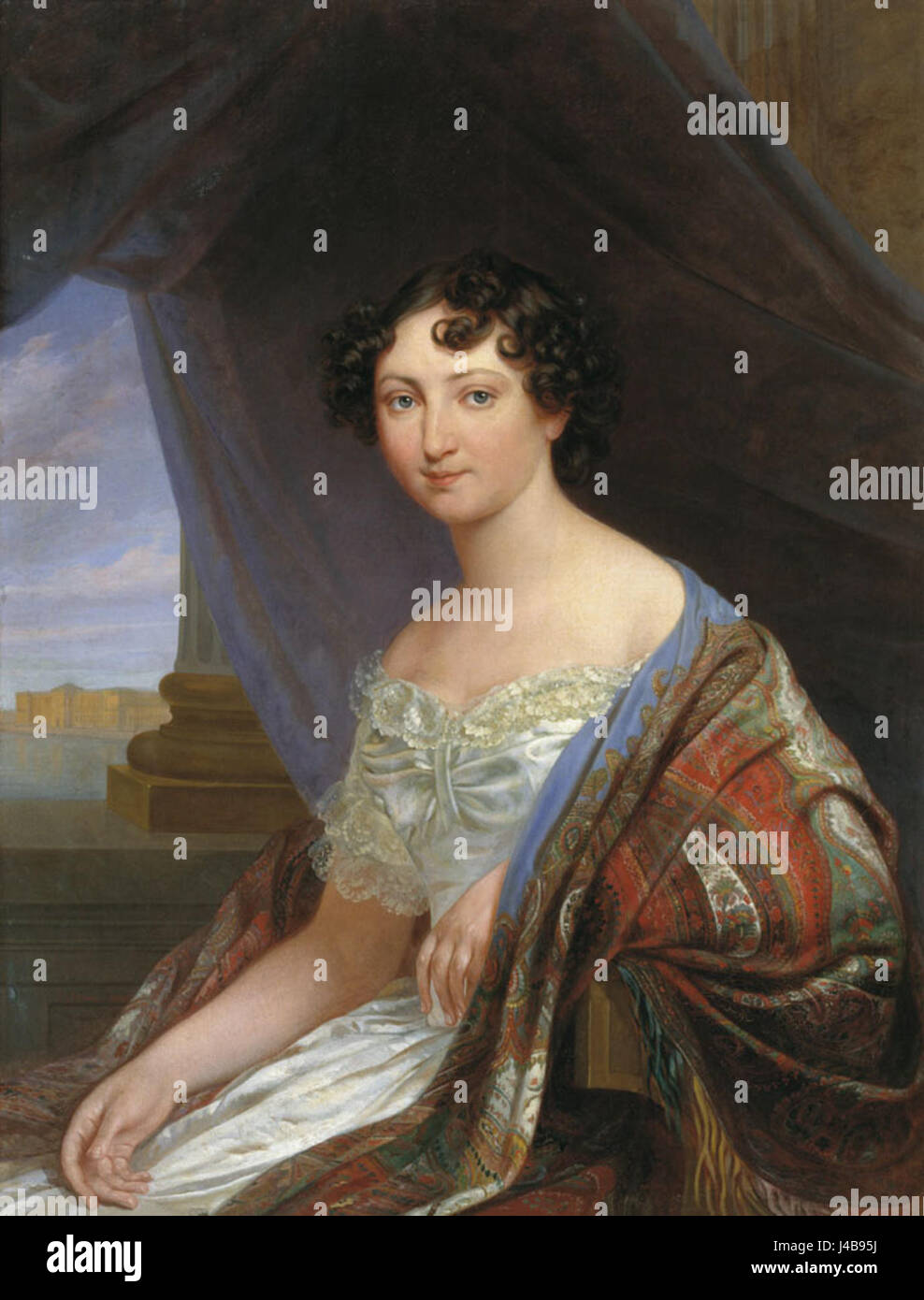 Pimen Orlov, a notable Russian artist, painted Grand Duchess Anna ...