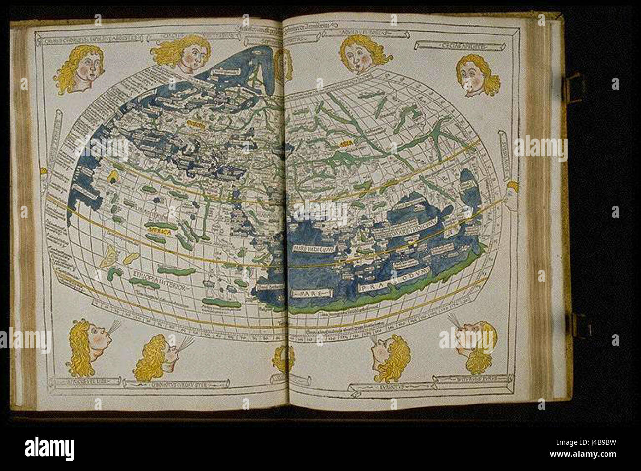 Ptolemy's map, based on ancient geographic knowledge, offers a ...