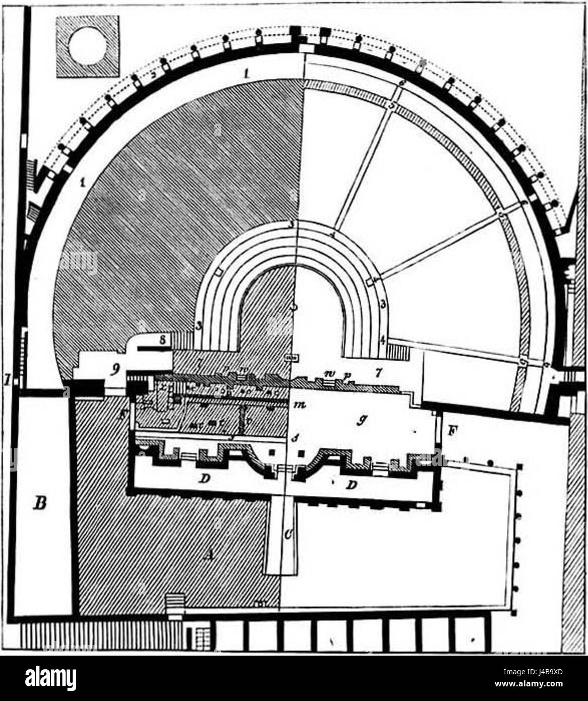 Pompeii plan hi-res stock photography and images - Alamy