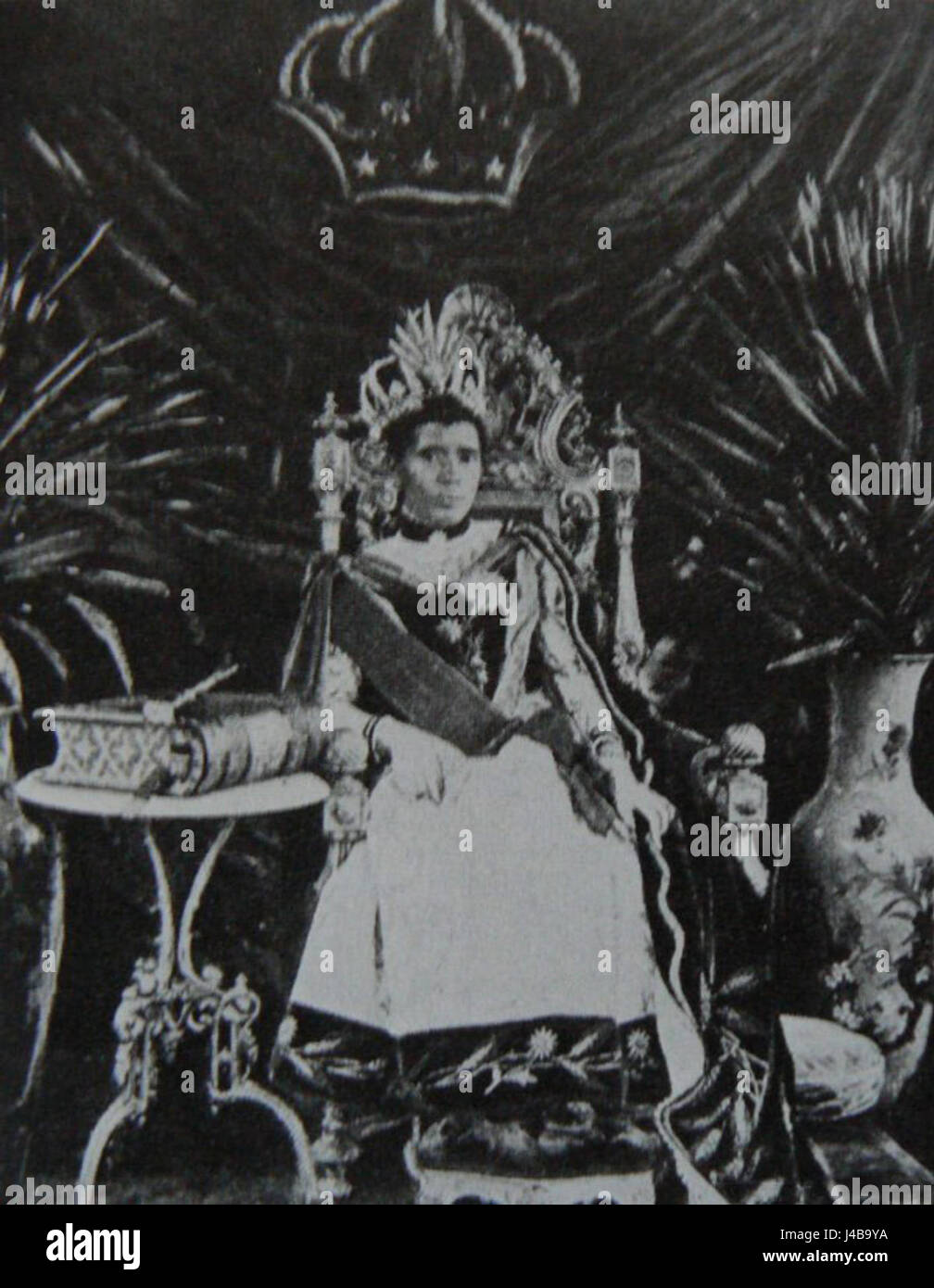 Ranavalona III, Antananarivo, Madagascar, ca. 1890 (full Stock Photo ...