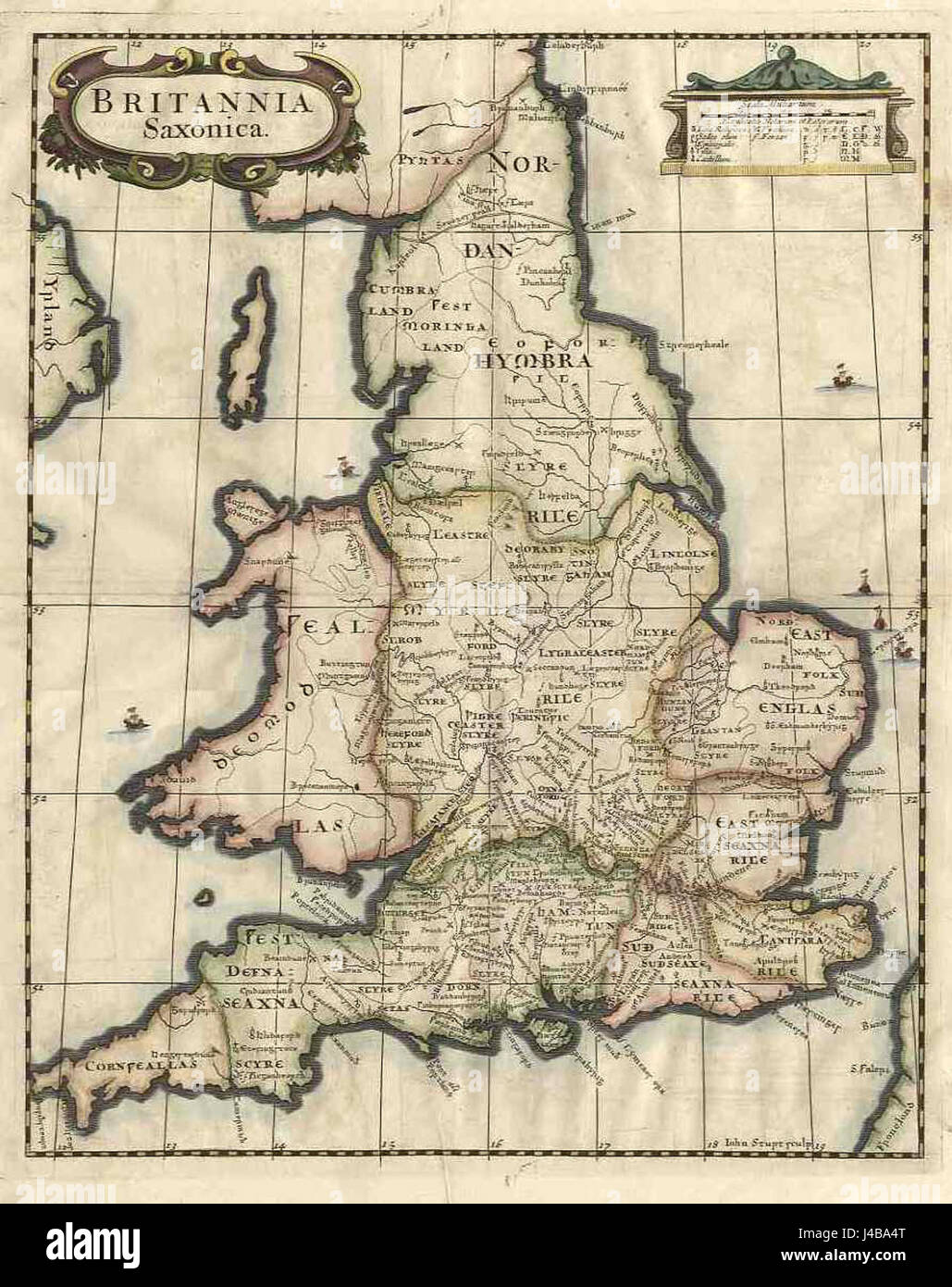 Robert morden map hi-res stock photography and images - Alamy