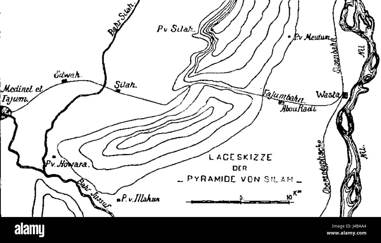Pyramid of Seila Borchardt ASAE 1 04 Stock Photo - Alamy