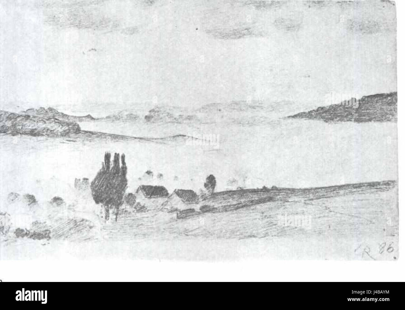 Rohlfs Nebellandschaft Stock Photo - Alamy