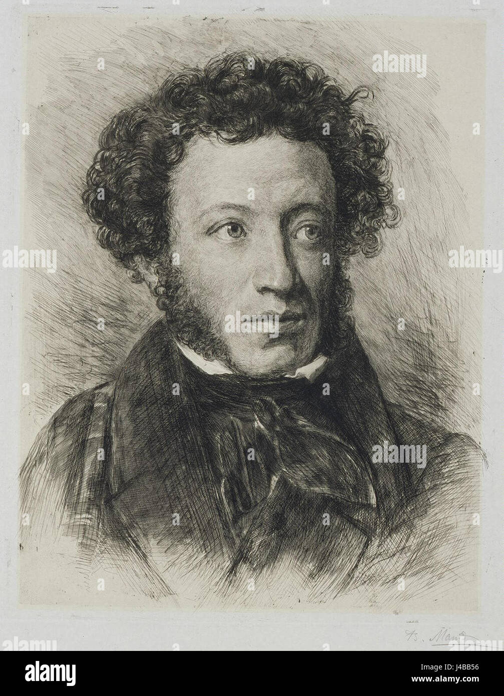 Pushkin by Mate refers to an artwork or representation of the famous ...
