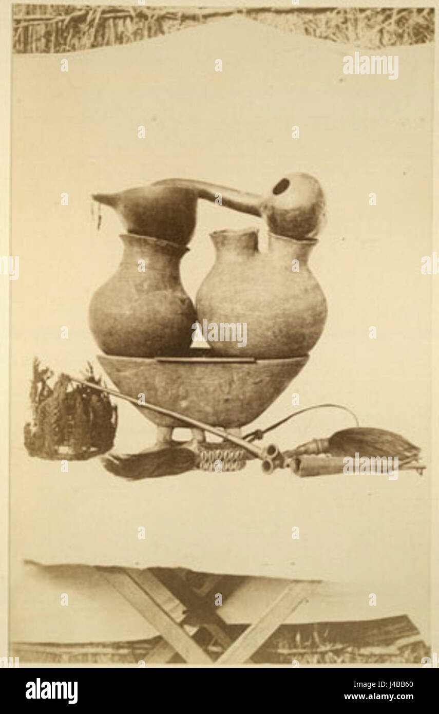 Richard Buchta Acholi material culture Stock Photo - Alamy