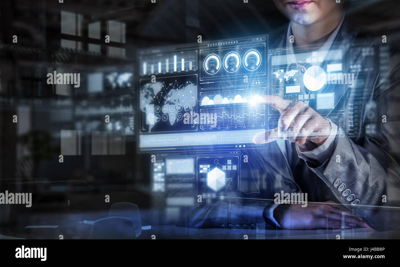 Using innovative technologies Stock Photo - Alamy