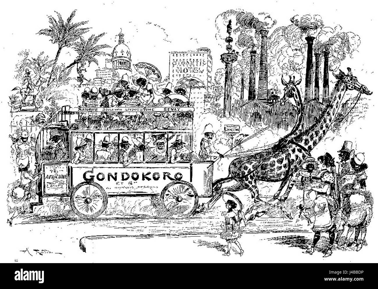 This title refers to an illustration or text from the book 'Vingtième ...