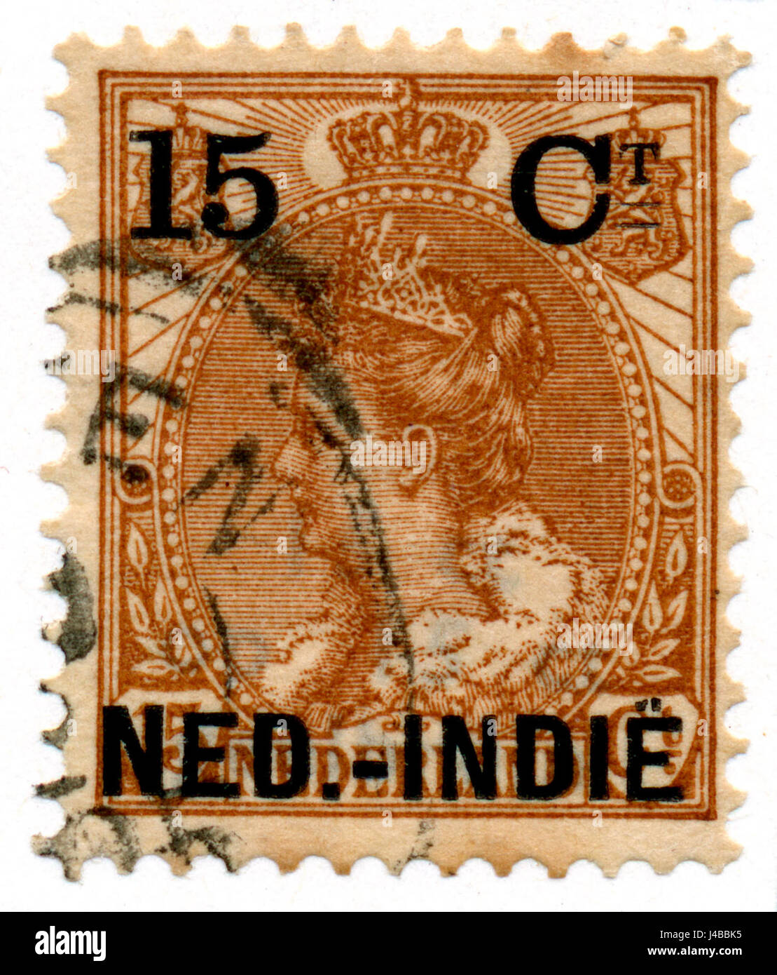 Postzegel NI 1900 nr33 Stock Photo - Alamy