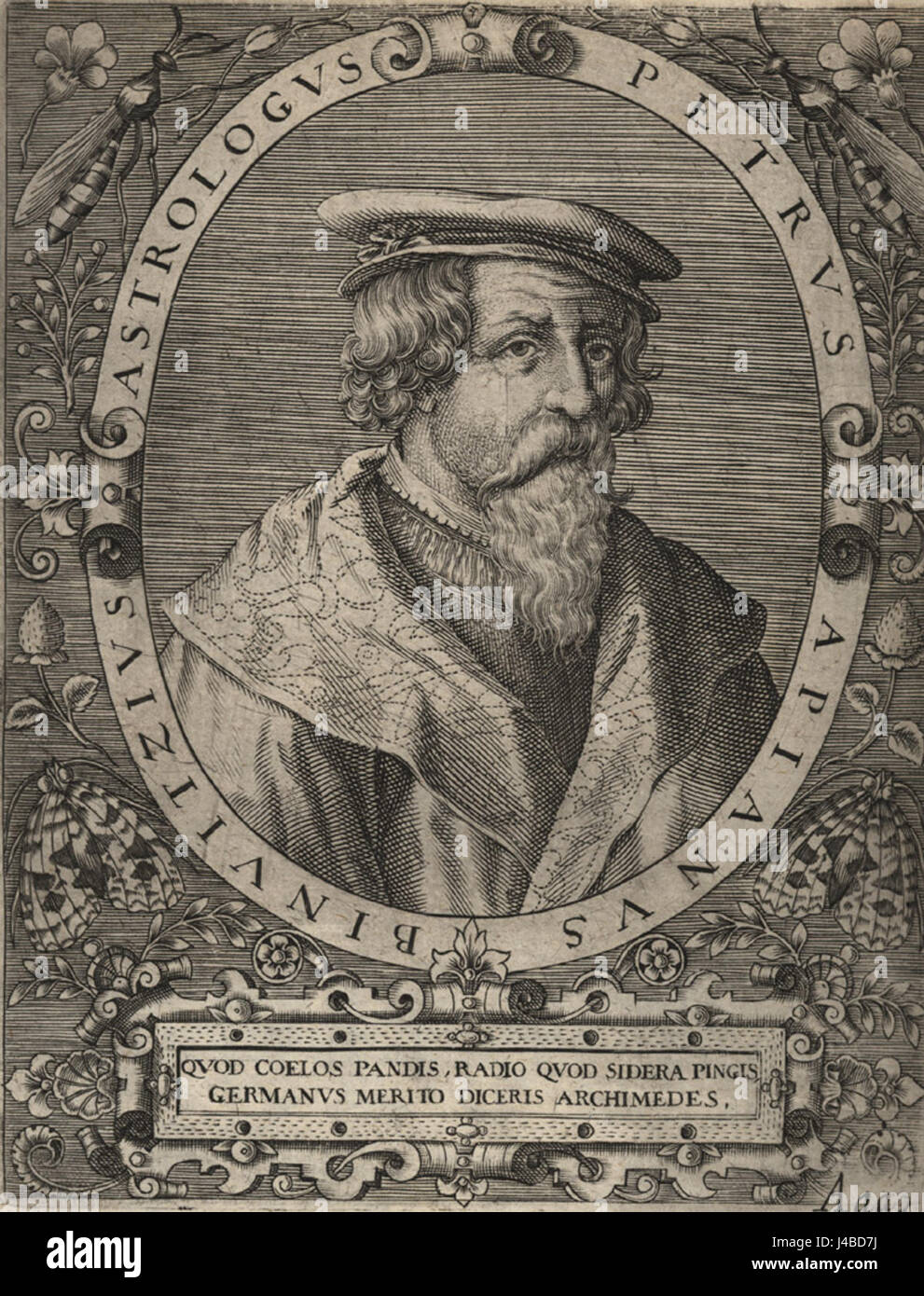 Peter Apian was a 16th-century German mathematician, astronomer, and ...