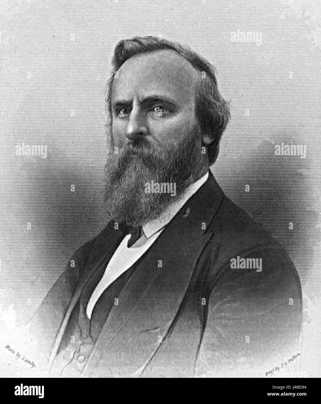 President rutherford b hayes Black and White Stock Photos & Images - Alamy