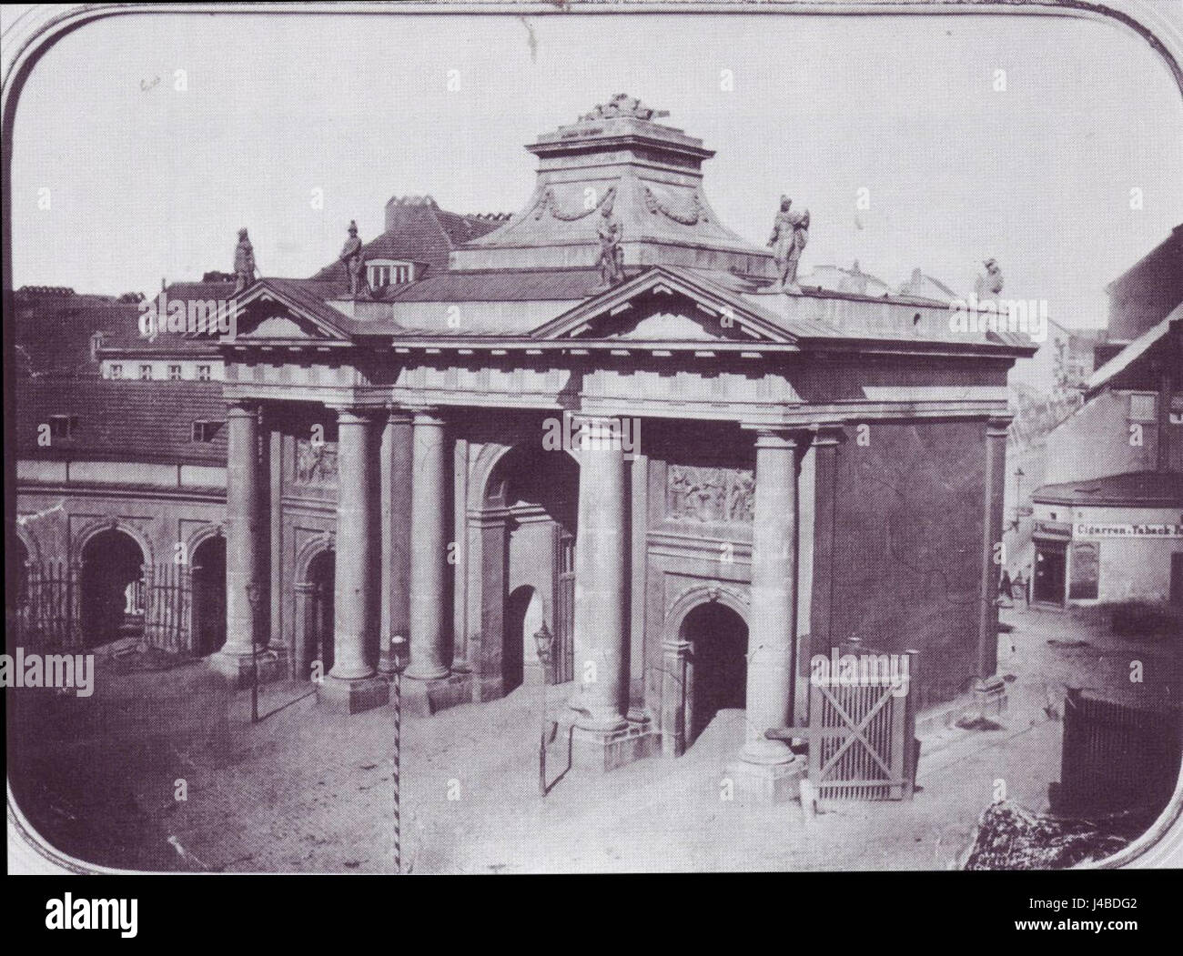 This reference points to the Rosenthaler Tor, a historical gate located ...