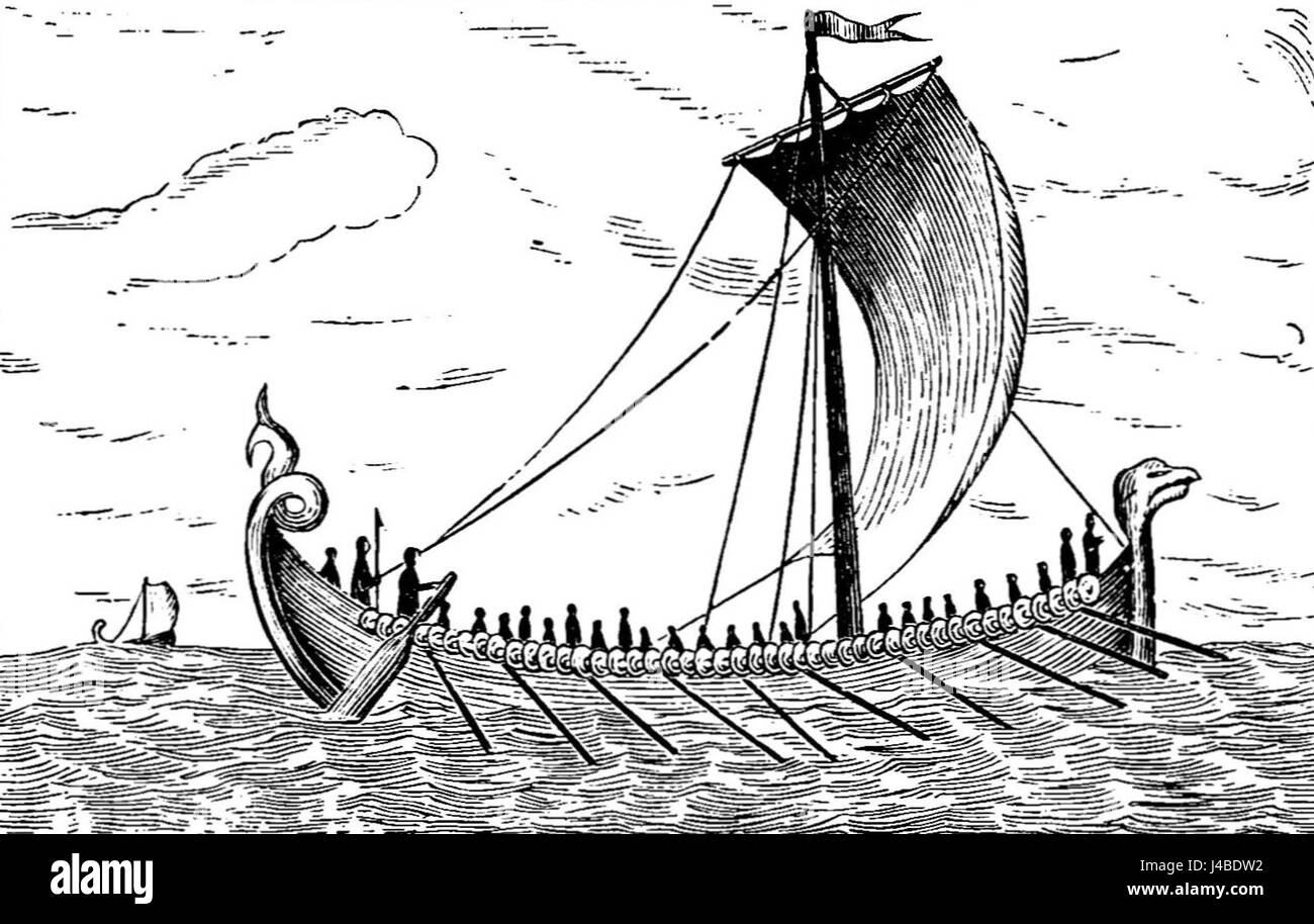 PSM V19 D093 Attempted restoration of an ancient scandinavian vessel ...