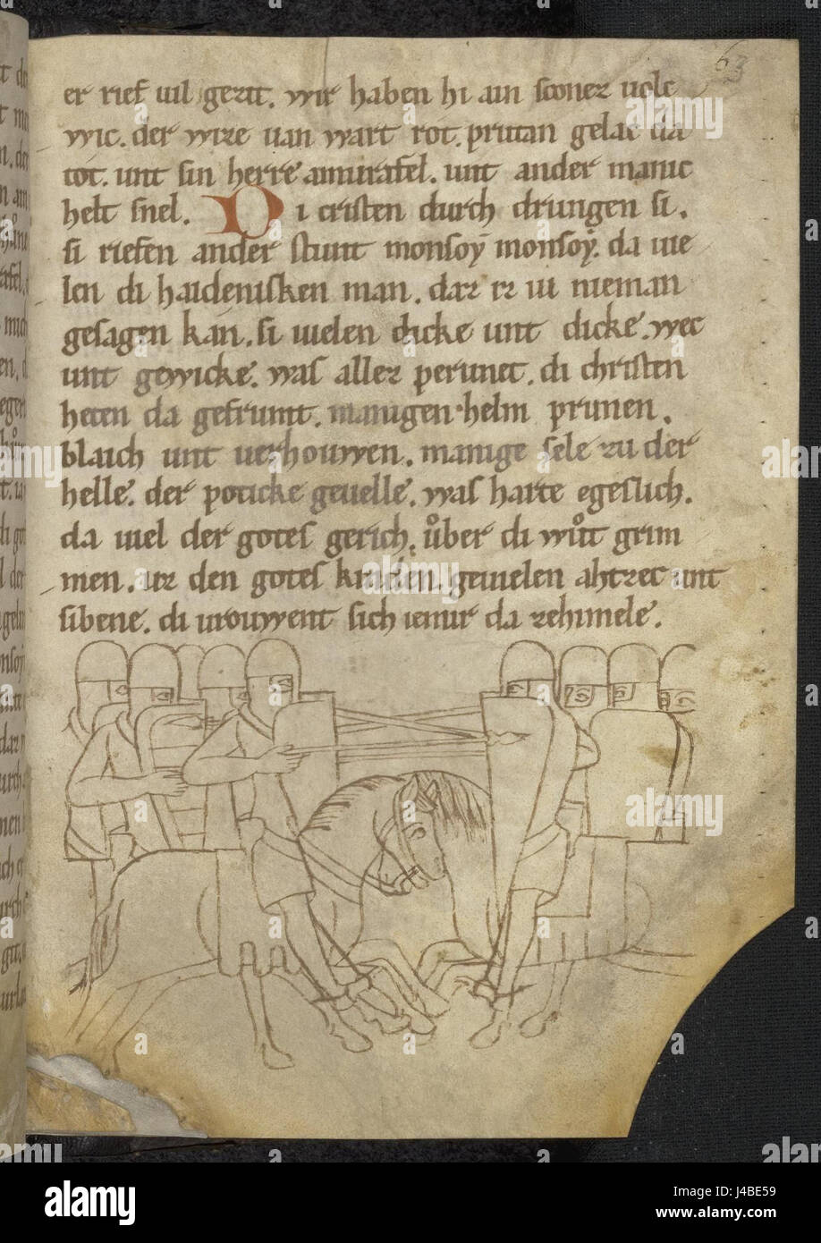 The 'Rolandslied' by Konrad Pfaffe is a medieval German epic, preserved ...