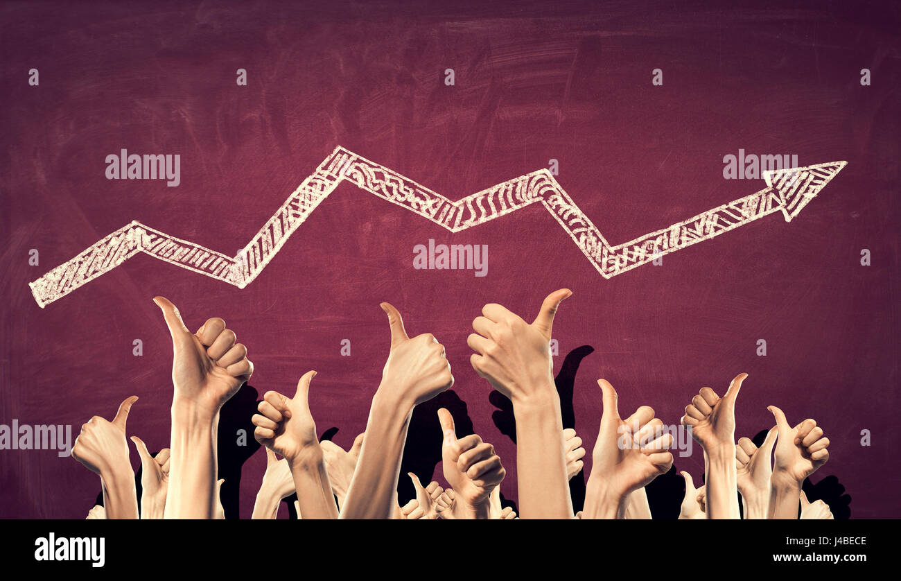 Hands showing gestures Stock Photo - Alamy