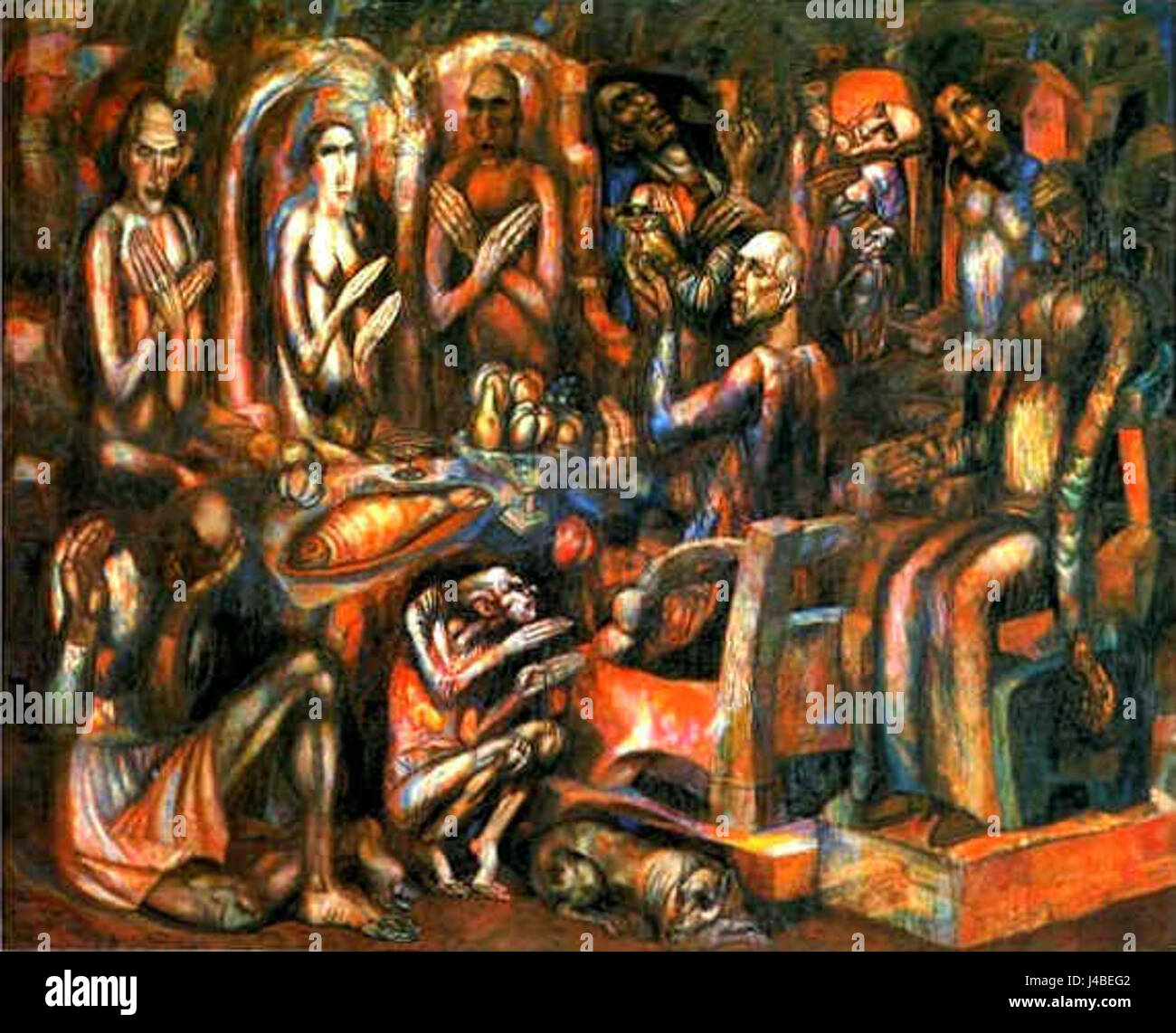 Pavel filonov painting hi-res stock photography and images - Alamy