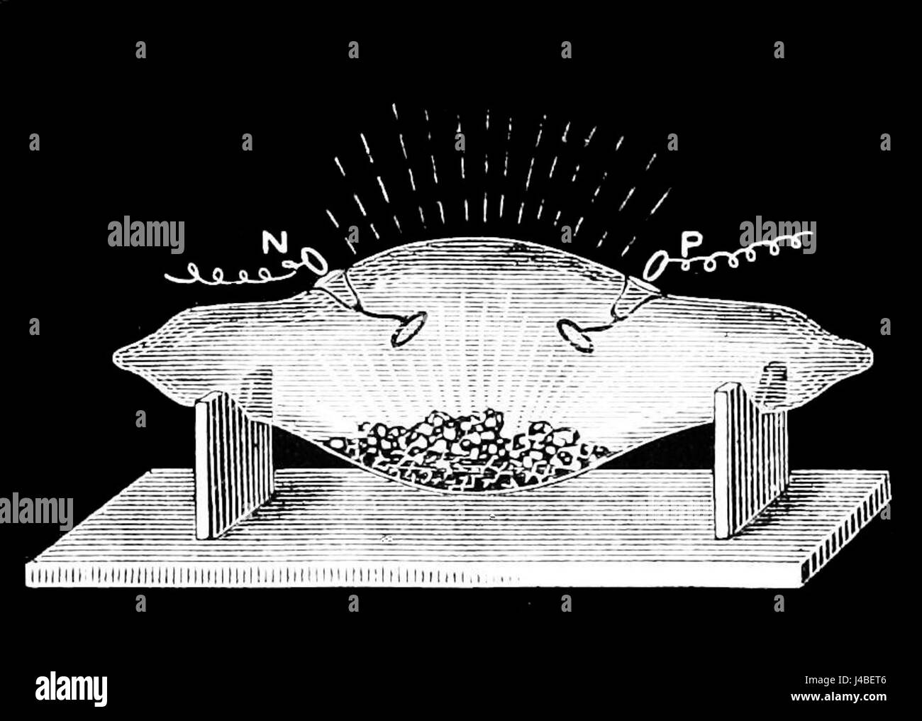PSM V16 D028 Luminescence of ruby molecules Stock Photo - Alamy