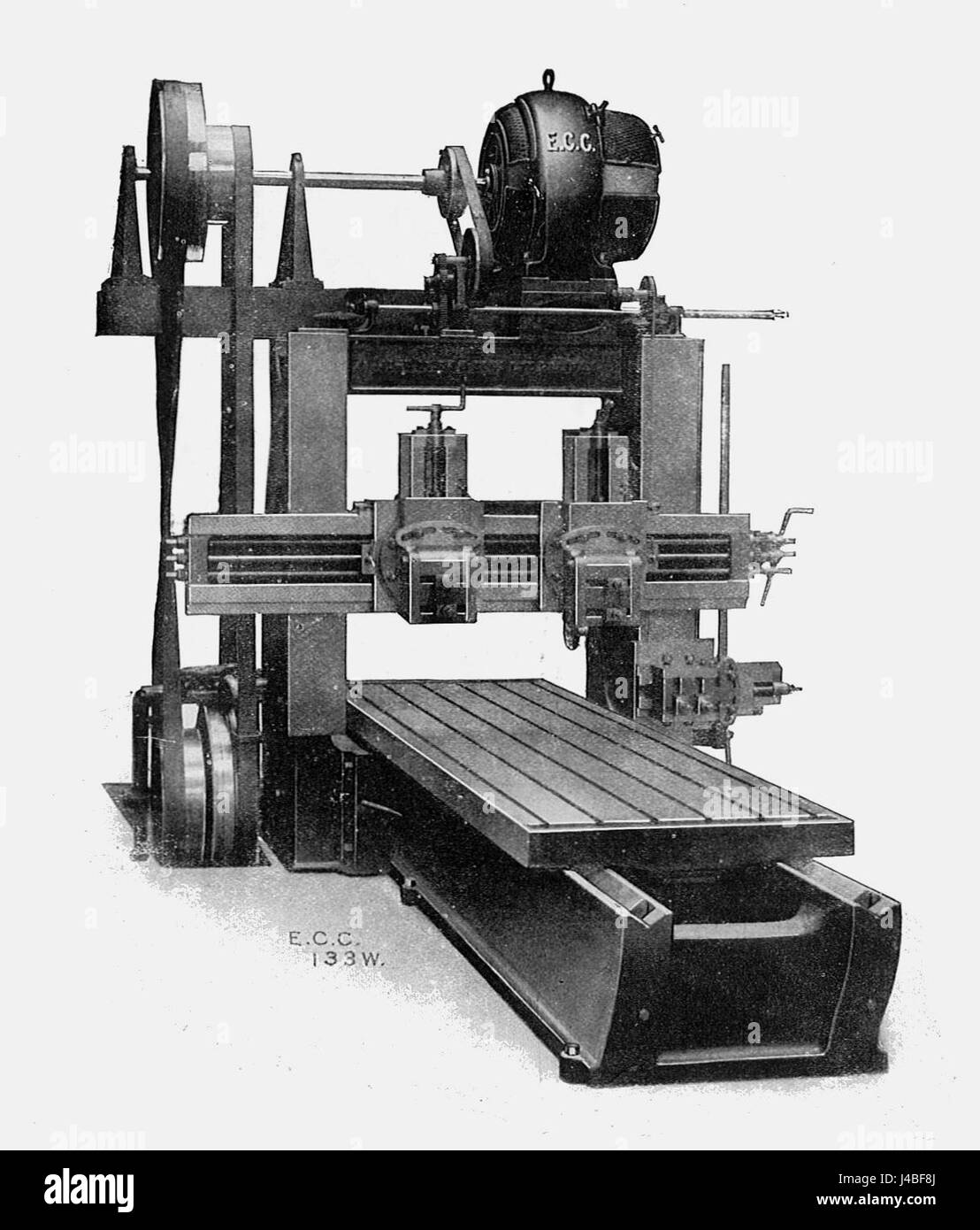 A planing machine with electric motor drive, as described in Rankin ...