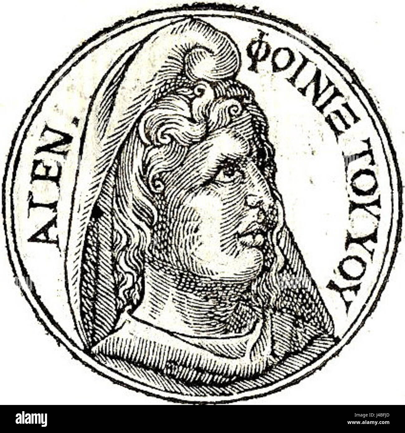 Phoenix Agenor filius, a figure from Greek mythology, the son of Agenor ...