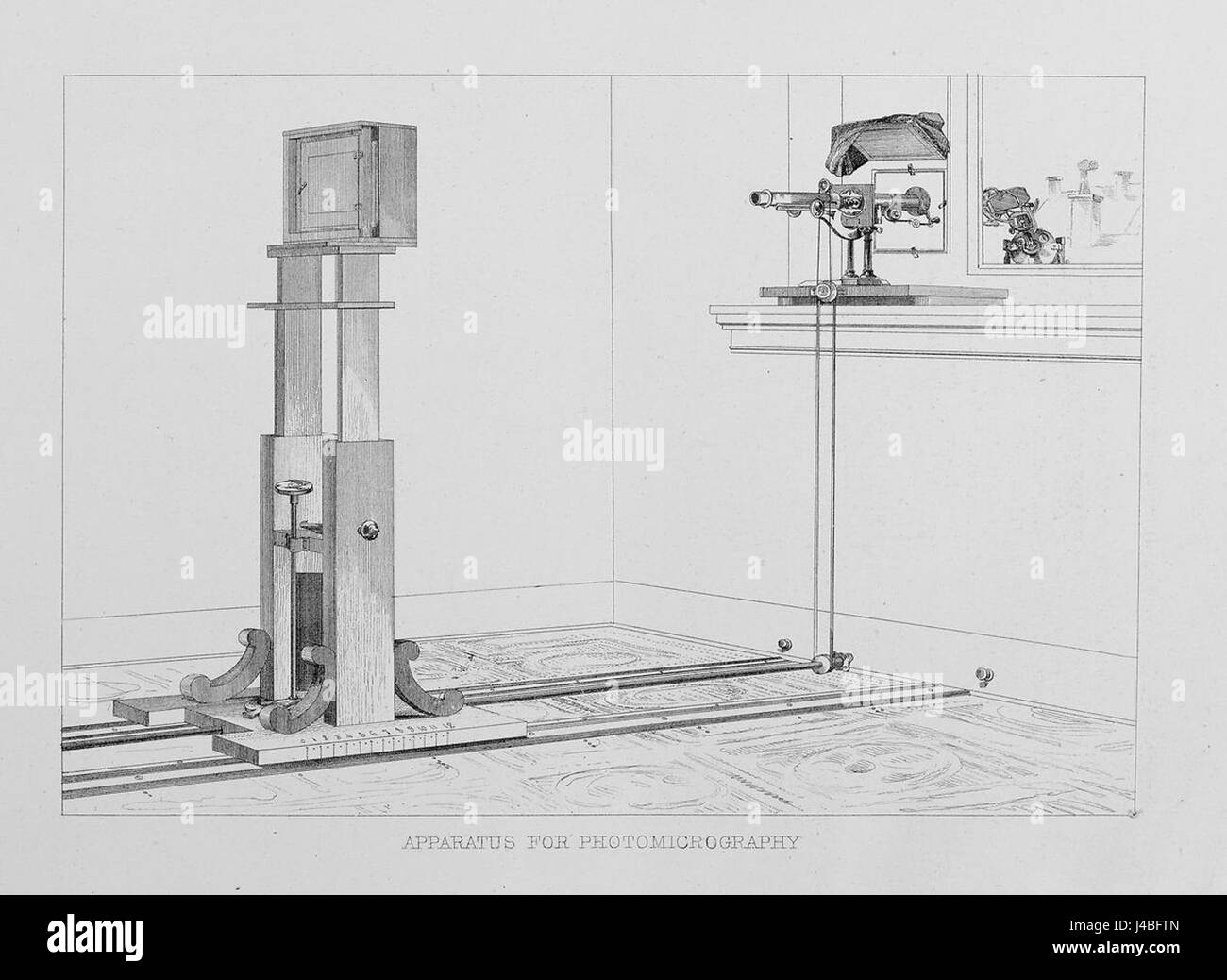 View through microscope Black and White Stock Photos & Images - Alamy