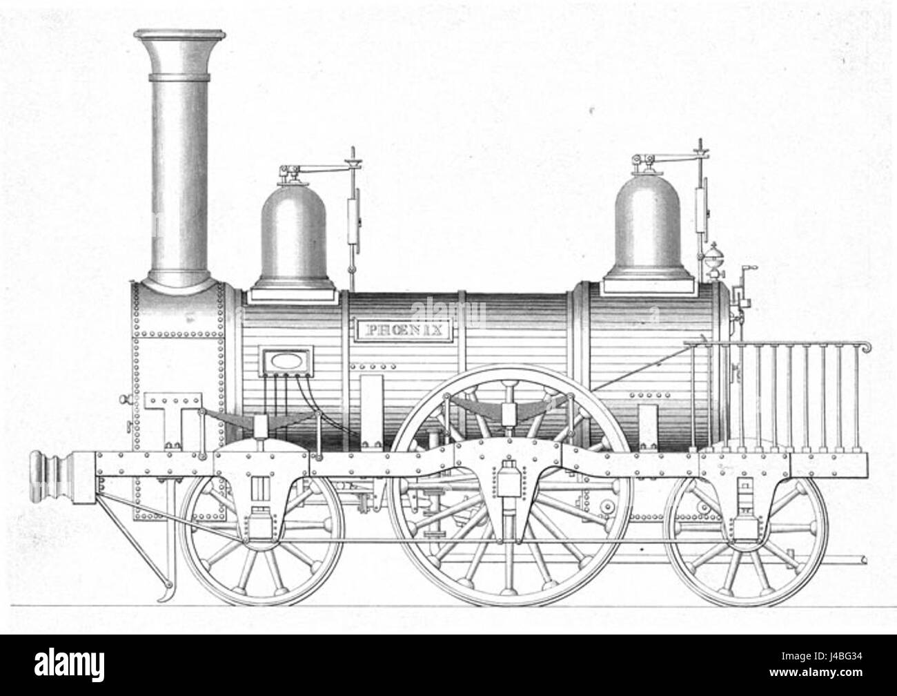 Early 19th century railways Cut Out Stock Images & Pictures - Alamy