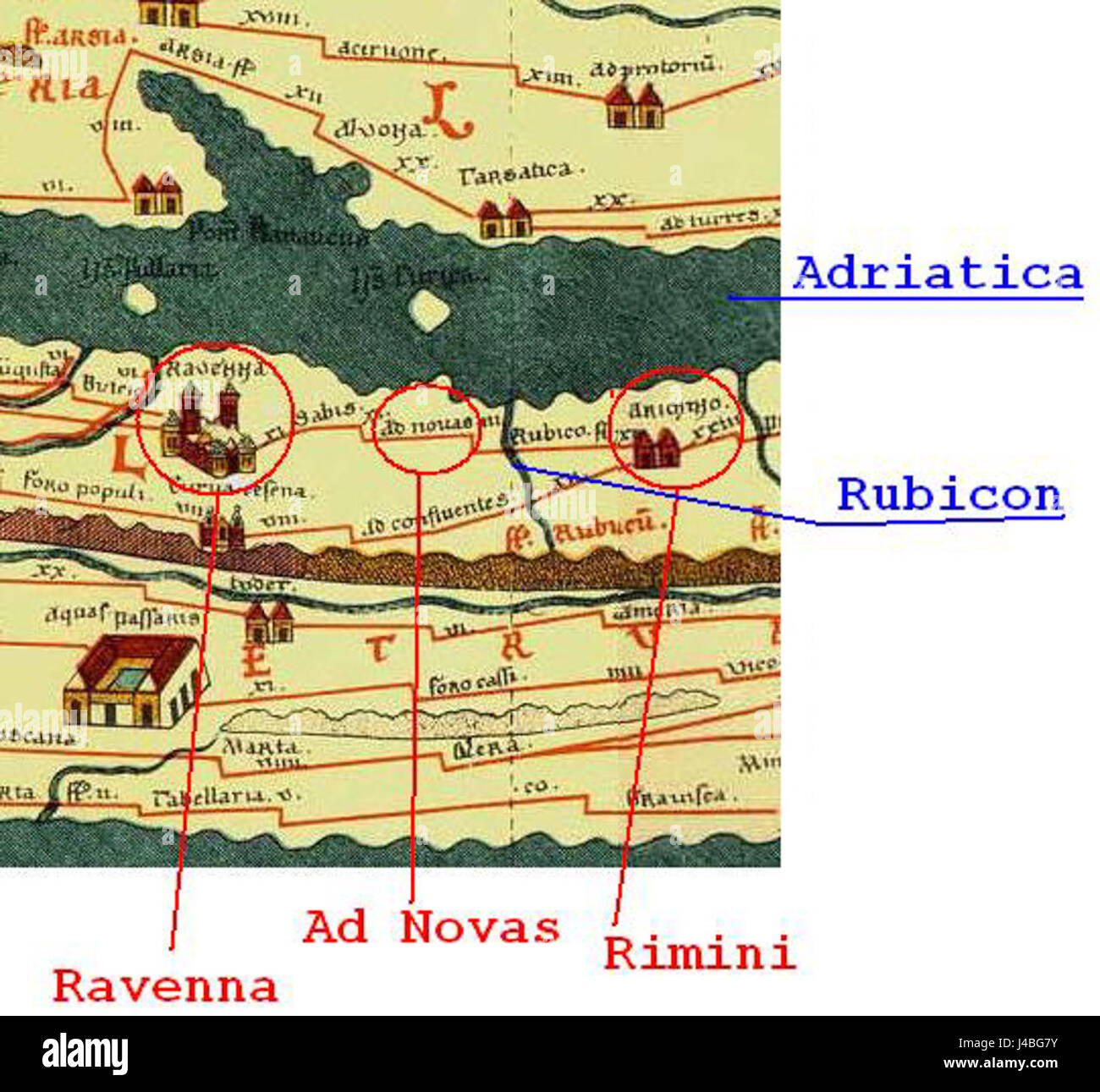 Peutinger map hi-res stock photography and images - Alamy