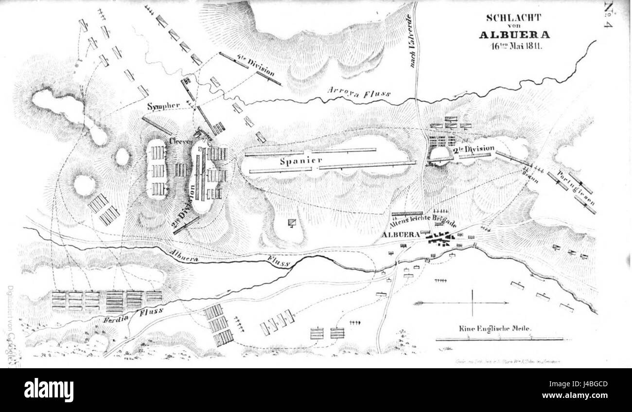 Map of la albuera Black and White Stock Photos & Images - Alamy