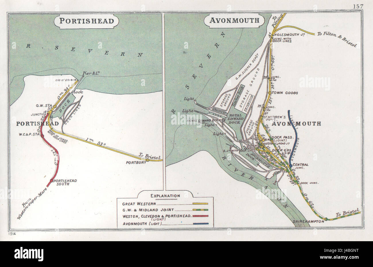 Portishead history hi-res stock photography and images - Alamy
