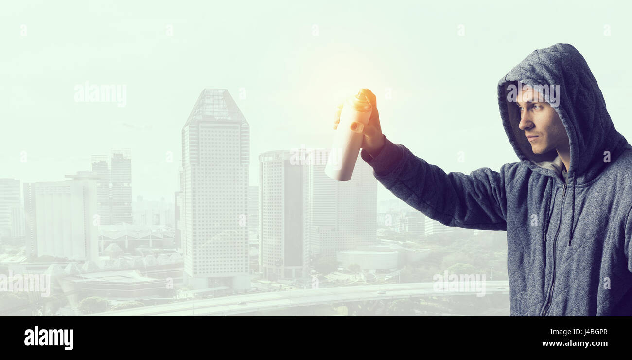 Drawing with spray hi-res stock photography and images - Alamy