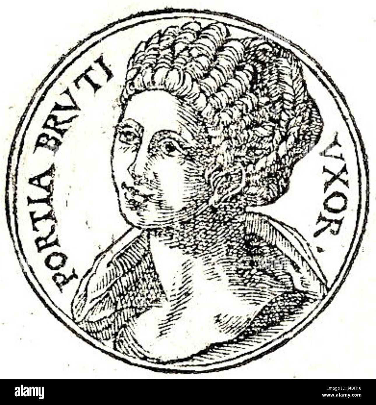 Portia Catonis, daughter of the Roman statesman Cato the Younger, was ...