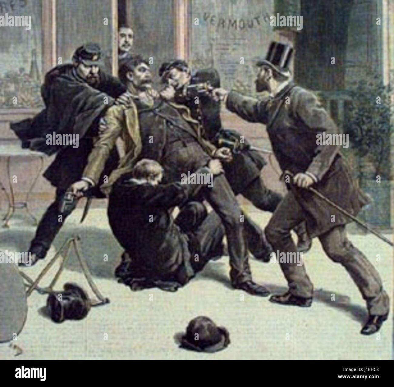 Ravachol Arrestation crop Stock Photo - Alamy