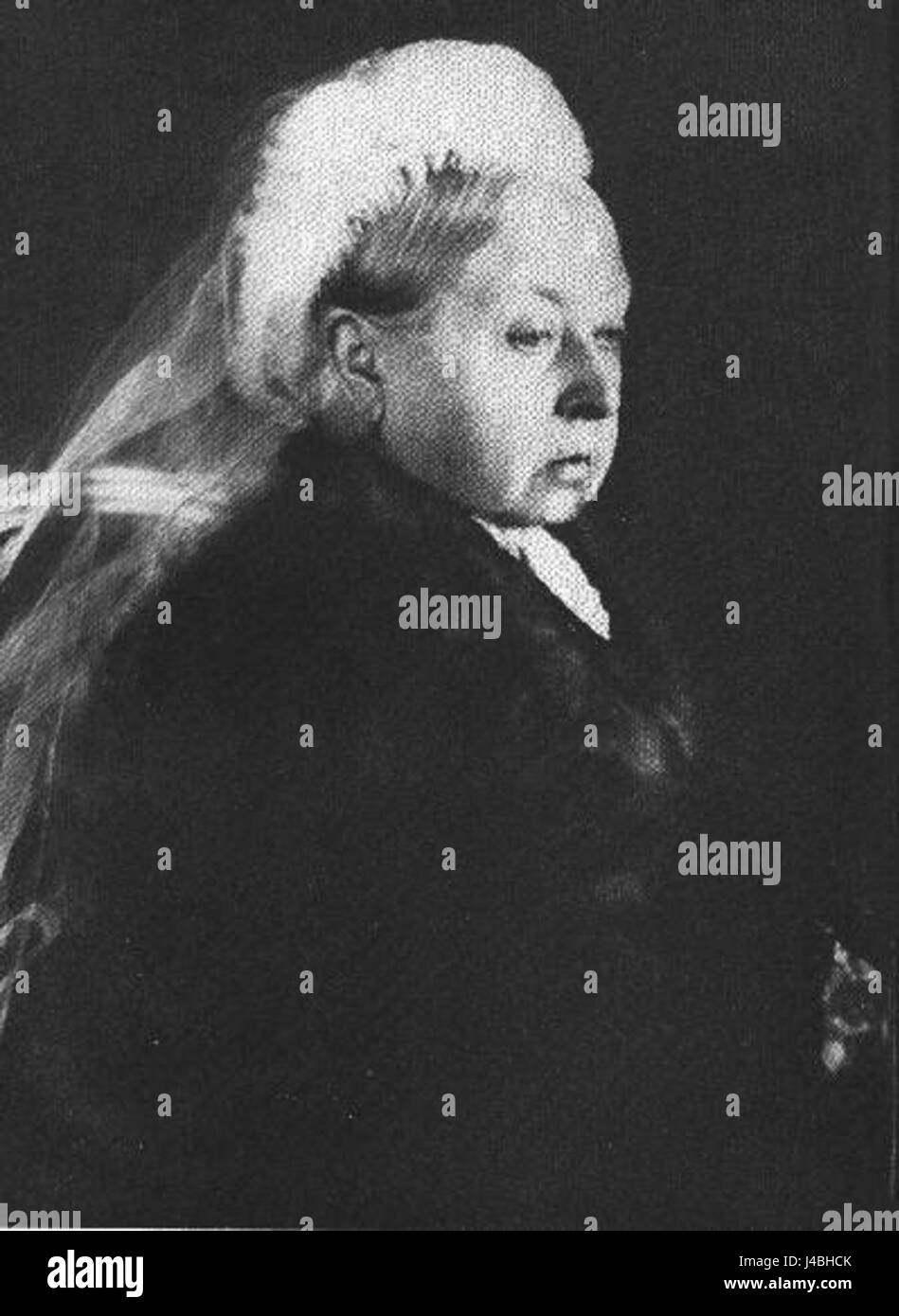 Queen victoria ruled 1837 1901 Black and White Stock Photos & Images ...