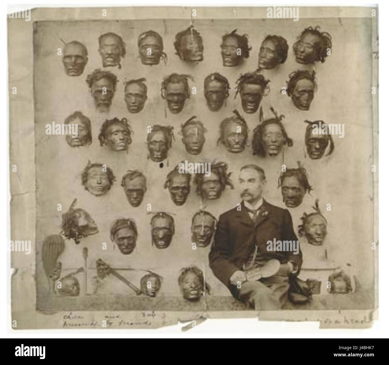 The mokomokai are preserved Maori heads, which were historically ...