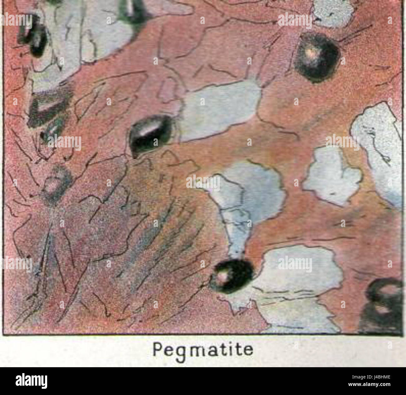 Roche pegmatite refers to a specific type of geological formation known ...