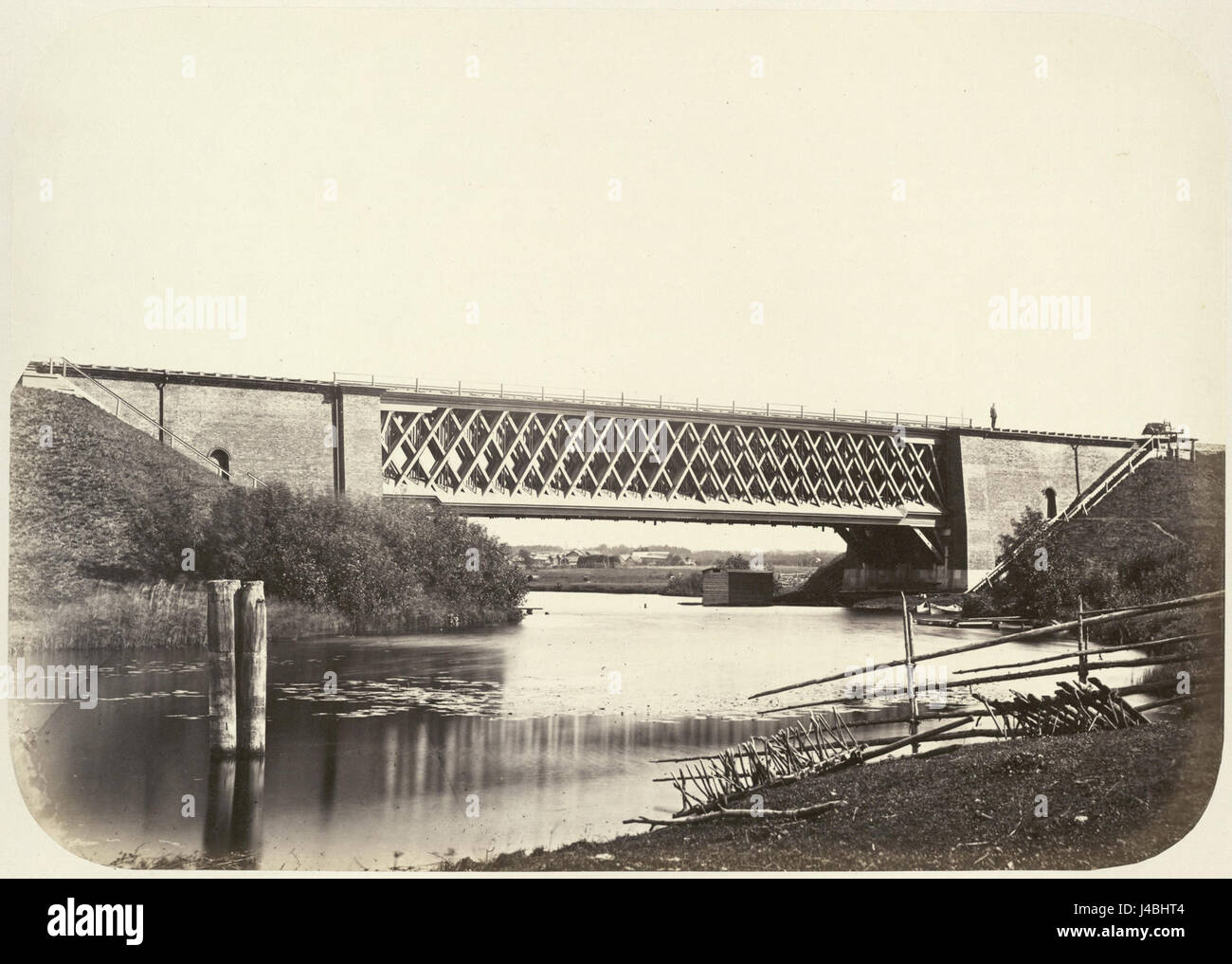 The railway bridge on the Nikolaev Railway, a key piece of ...