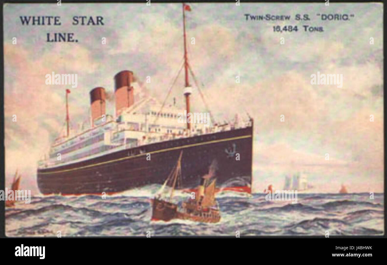 RMS Doric was a British ocean liner, known for its passenger services ...