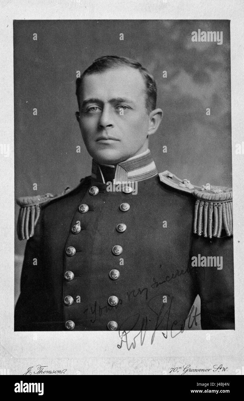 R. F. Scott 1911 Stock Photo - Alamy