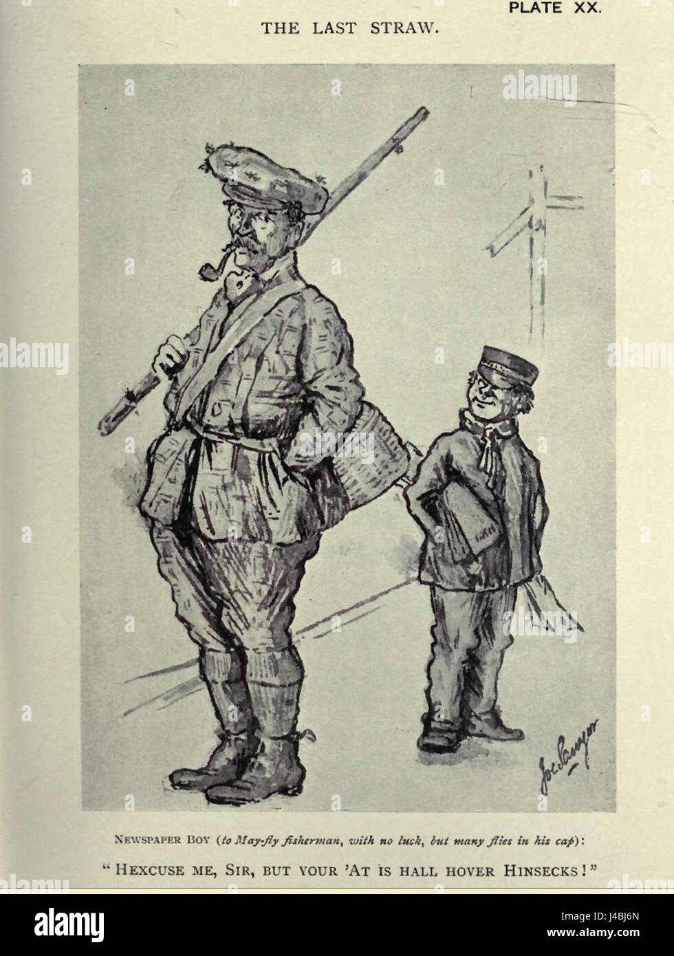 This illustration from 'The Science of Dry Fly Fishing' demonstrates ...