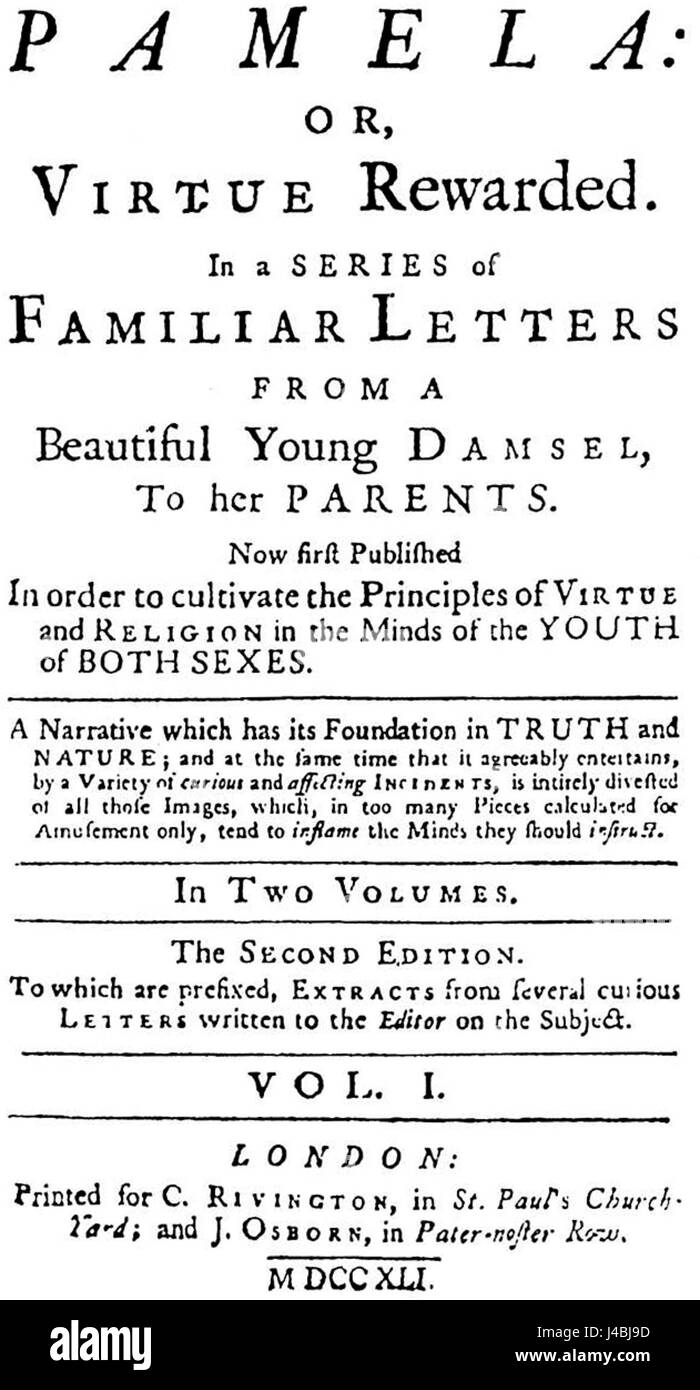 Samuel richardson Black and White Stock Photos & Images - Alamy