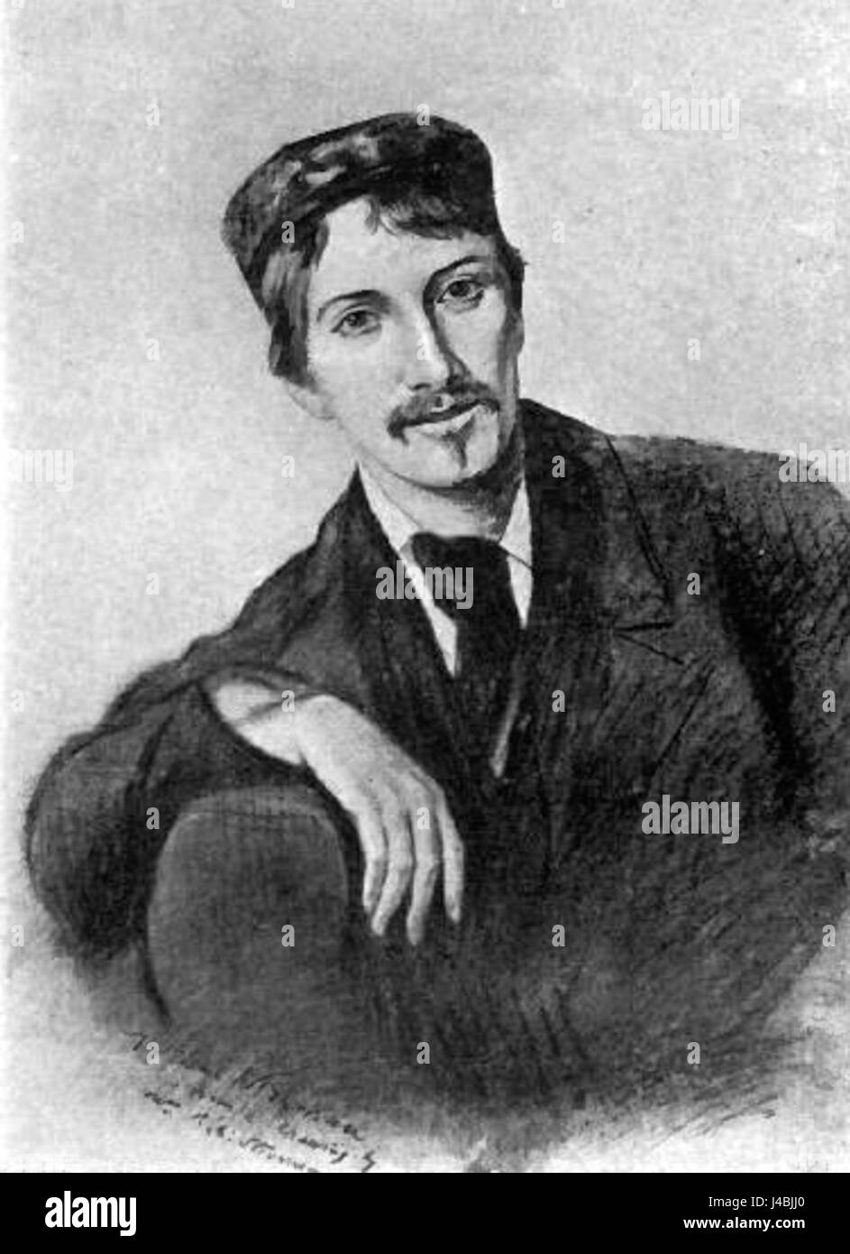 Robert Louis Stevenson at 26 Stock Photo - Alamy