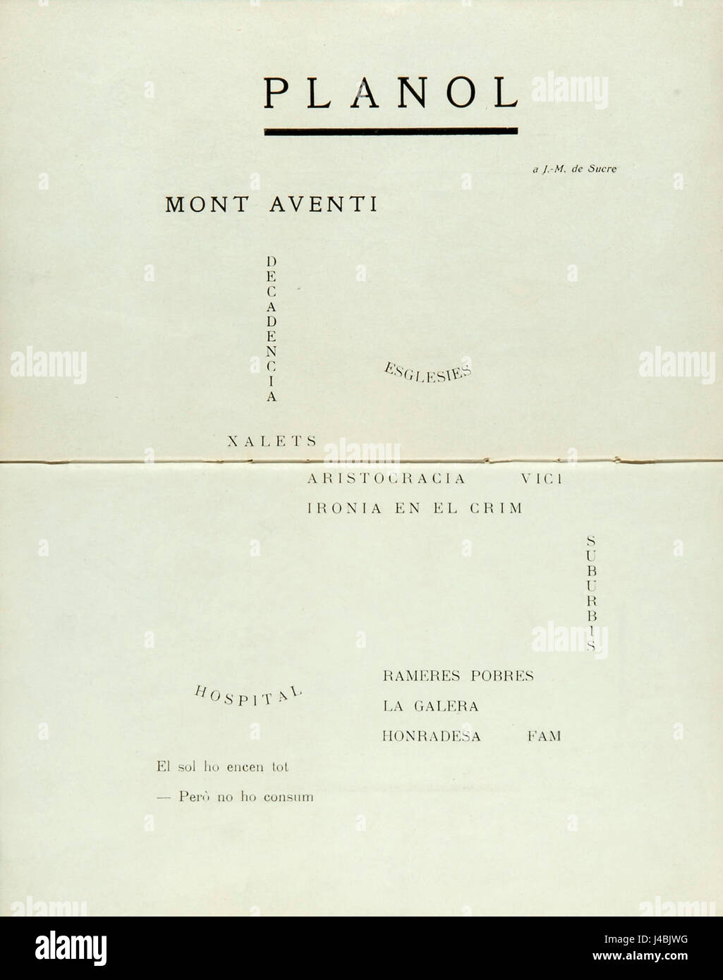 Planol hi-res stock photography and images - Alamy