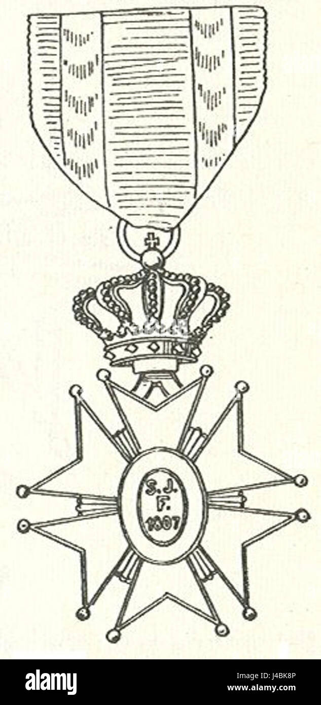 Ridder in de Orde van Sint Joseph Stock Photo - Alamy
