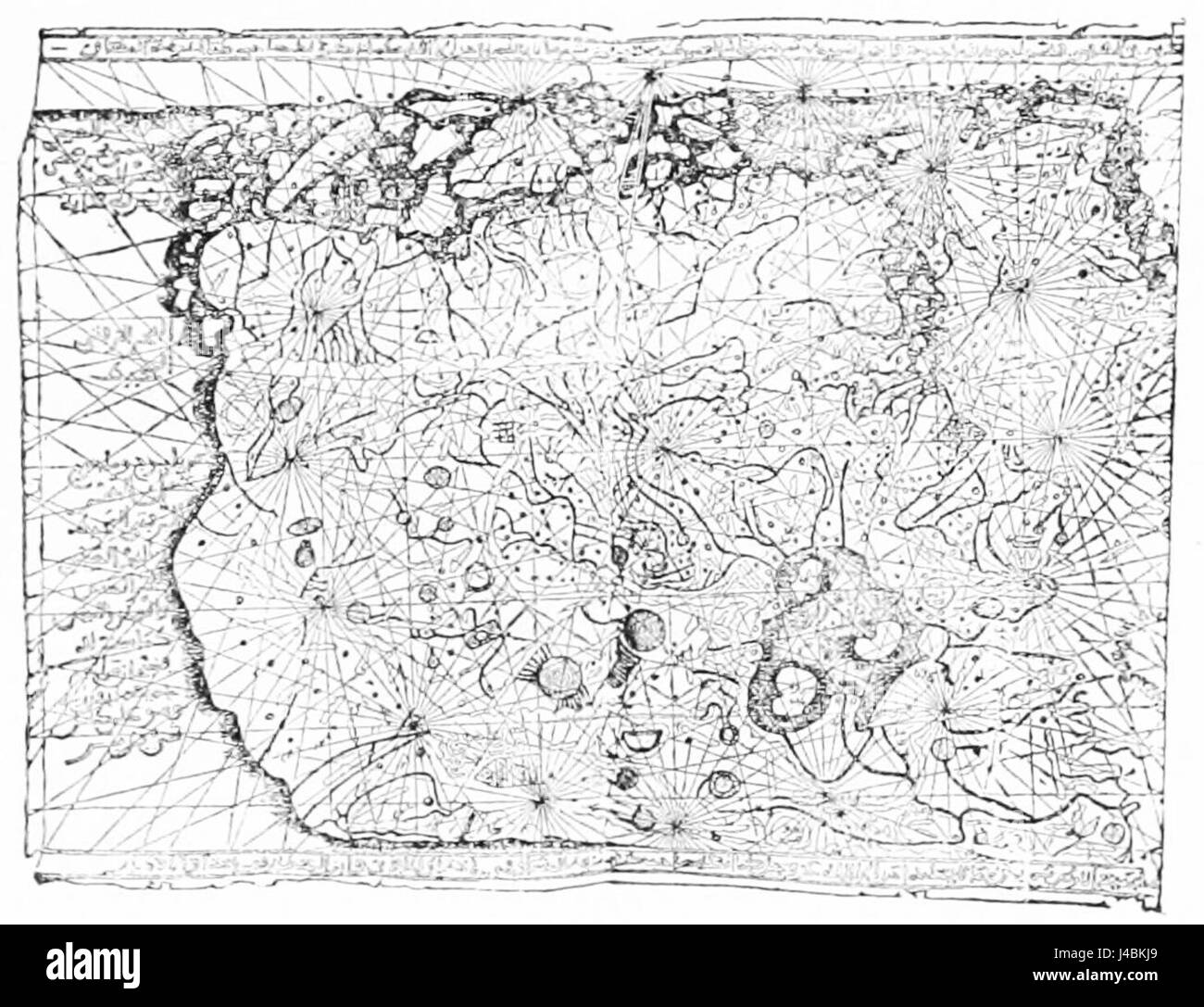 Arab world map Black and White Stock Photos & Images - Alamy