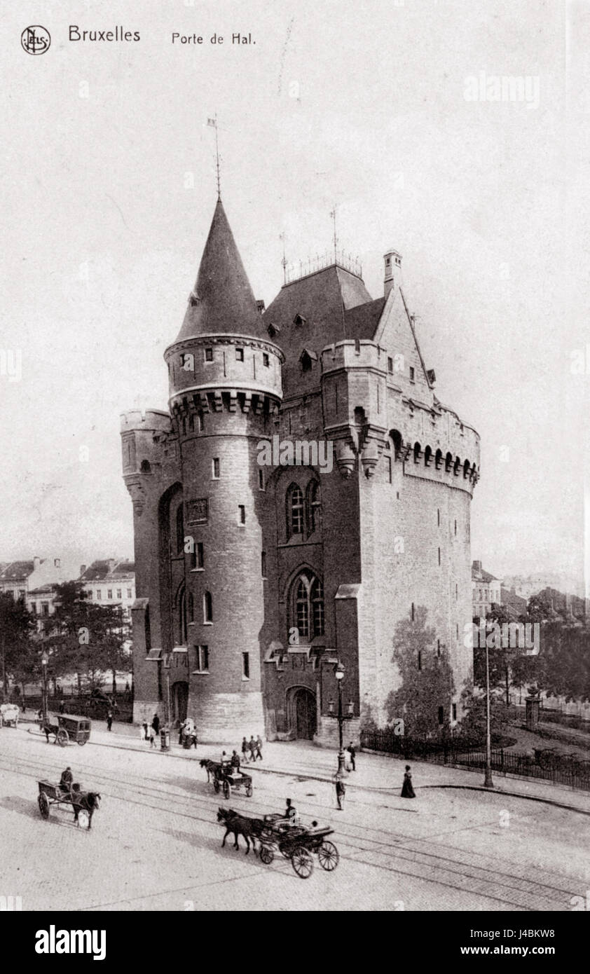 Brussels gate hi-res stock photography and images - Alamy