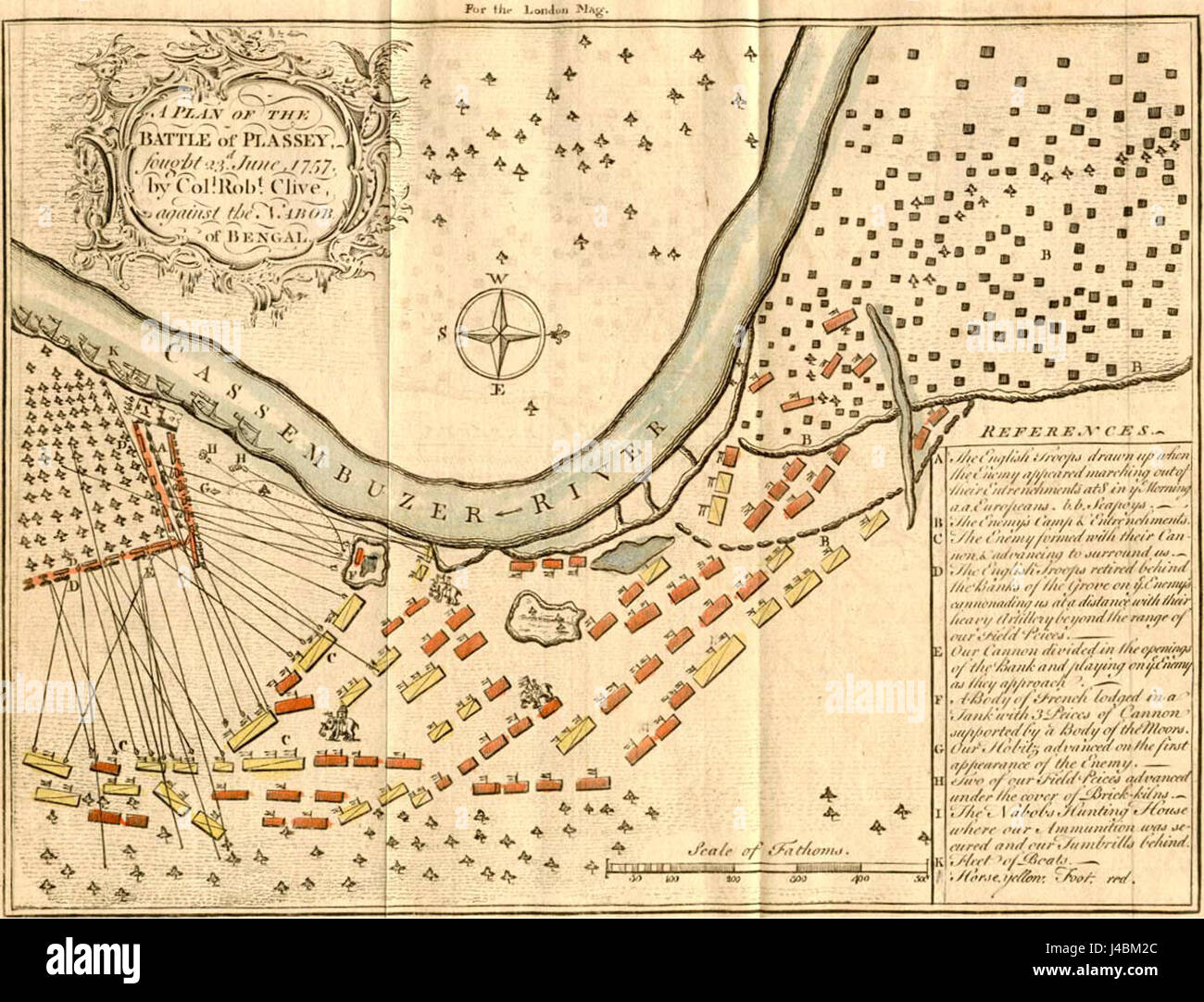 The Battle of Plassey, fought in 1757, was a pivotal moment in the ...