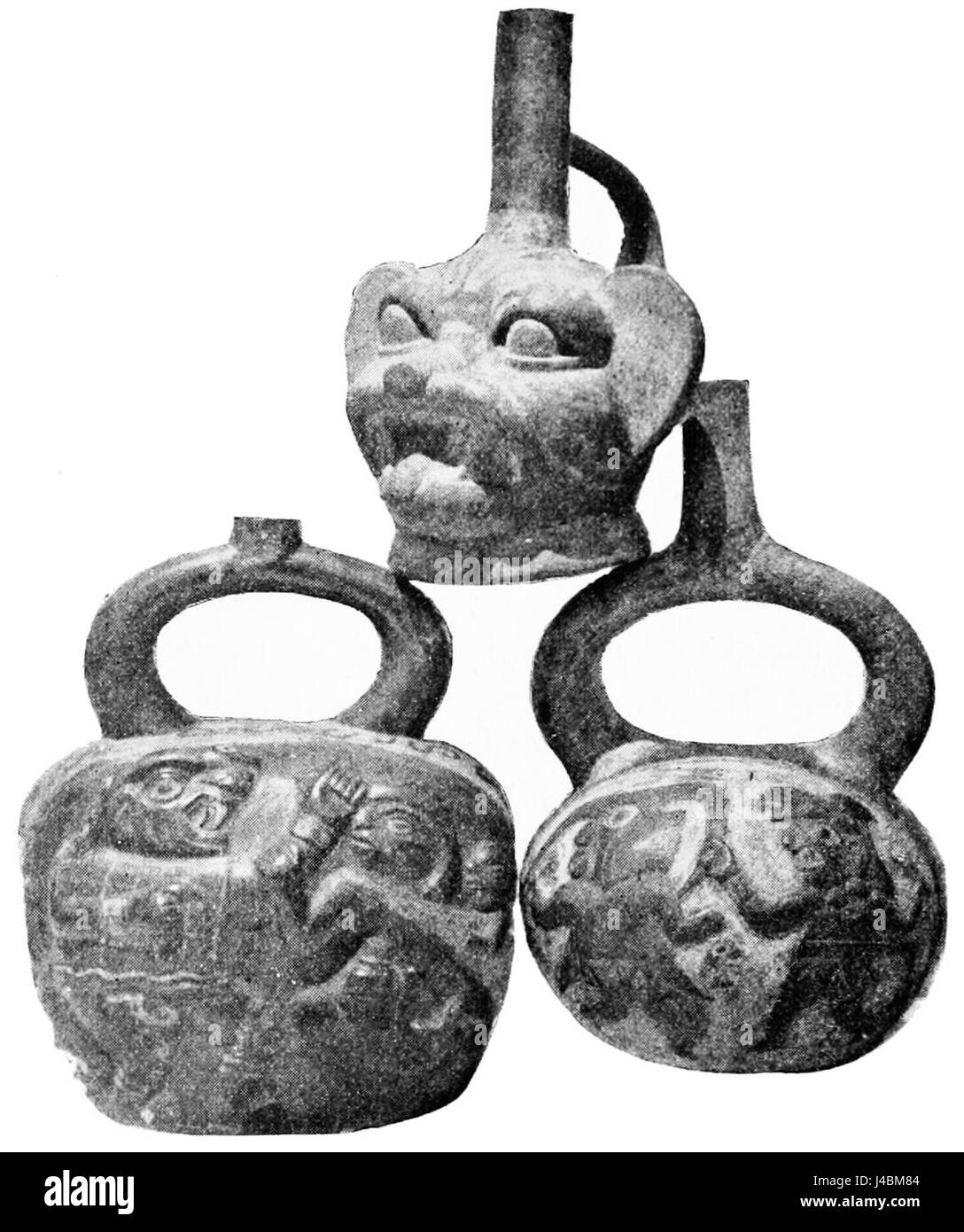 Ancient peruvian pottery Black and White Stock Photos & Images - Alamy