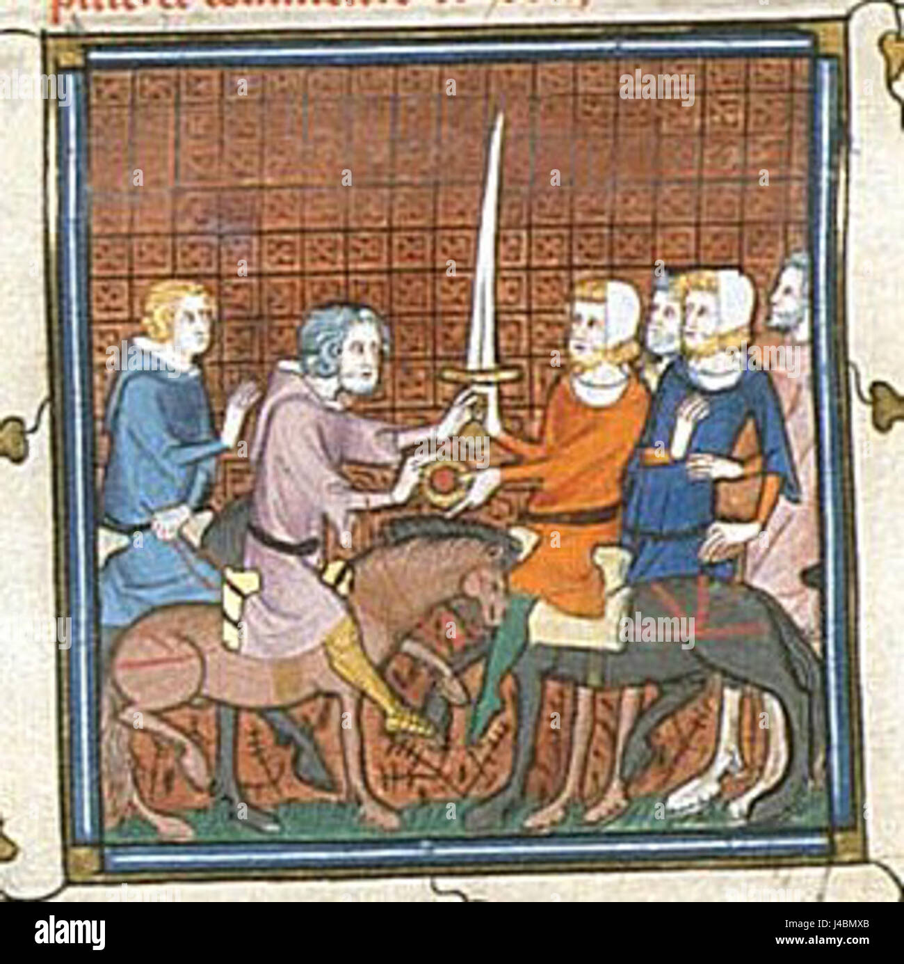 Richard I of Normandy Stock Photo - Alamy