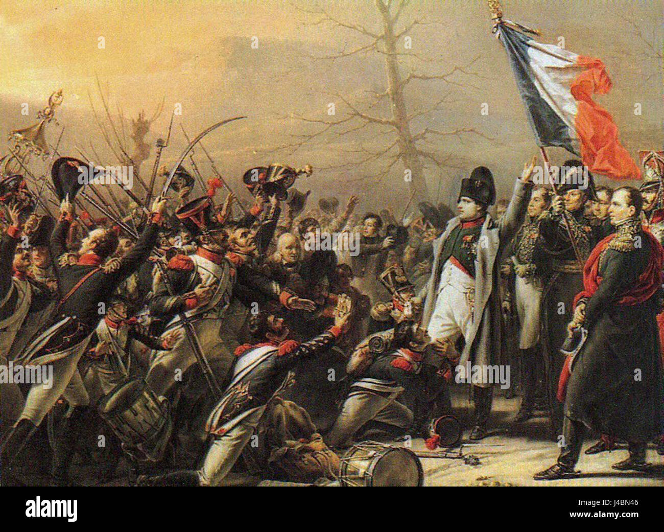 This refers to the historical event in which Napoleon Bonaparte ...