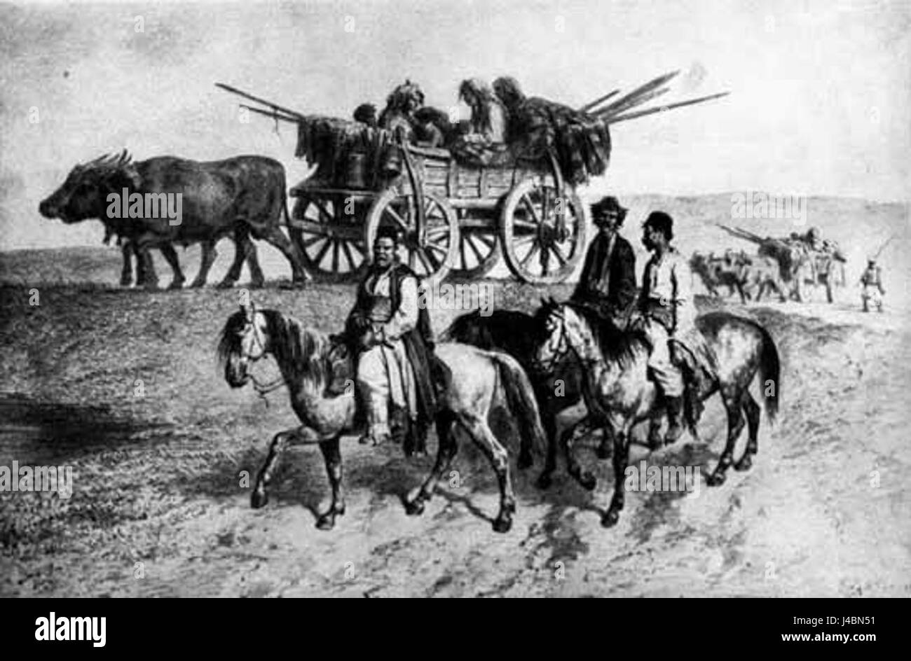 Roma people 1837 Stock Photo - Alamy