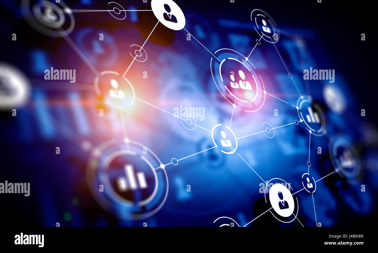 Social network background Stock Photo - Alamy