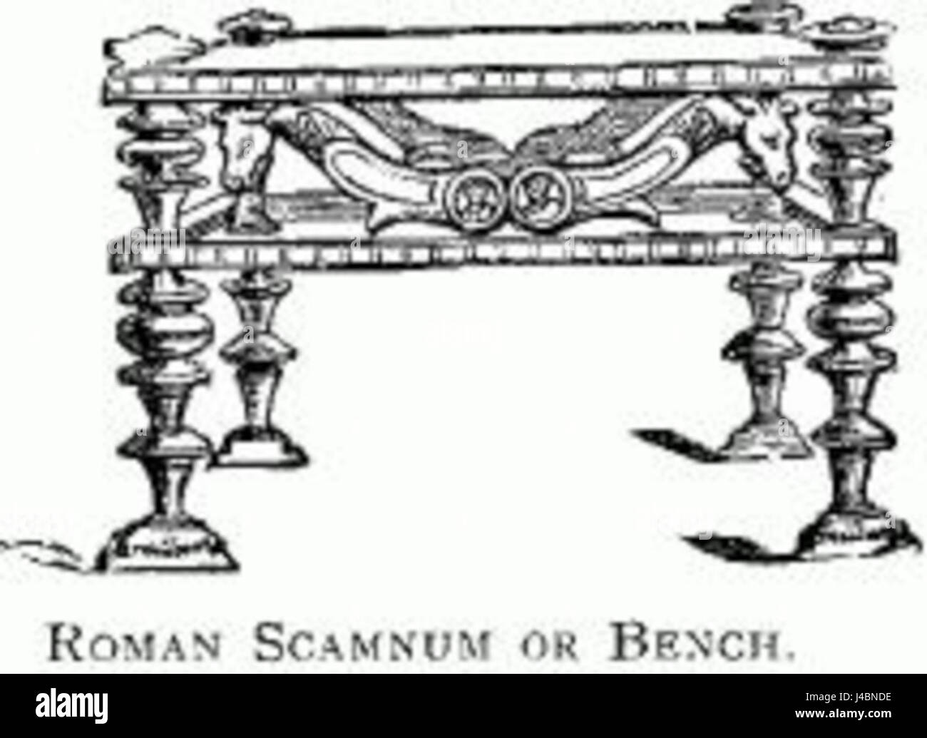 The Roman Scamnum, also known as a Roman bench, is an ancient piece of ...